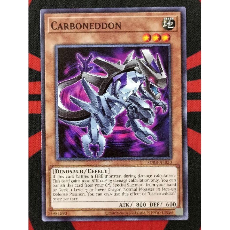 YUGIOH KONAMI SDRB-AE020 Carboneddon (Common) | Shopee Philippines