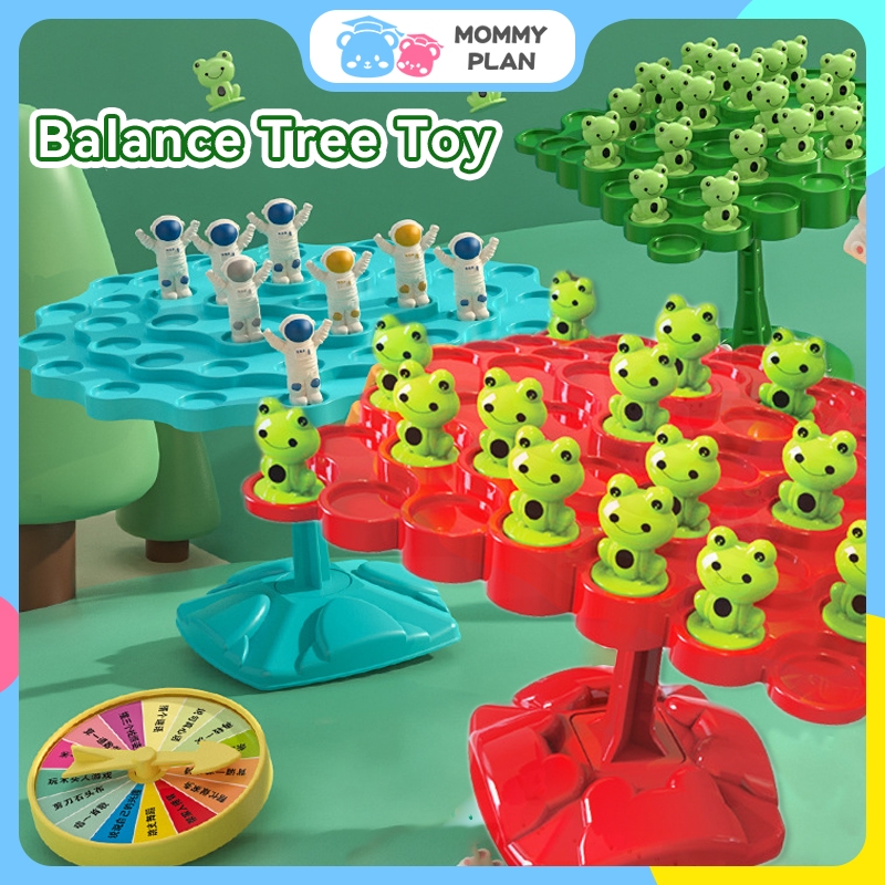 Frog Balance Tree Toys Kids Montessori Educational Toy Balance Board ...