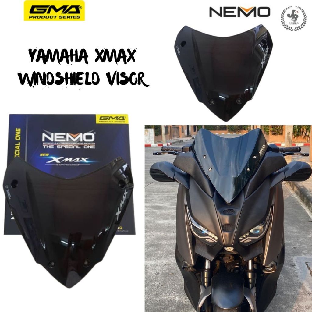 Yamaha Xmax Fairing Windscreen windshield visor COVER GMA NEMO X MAX ...