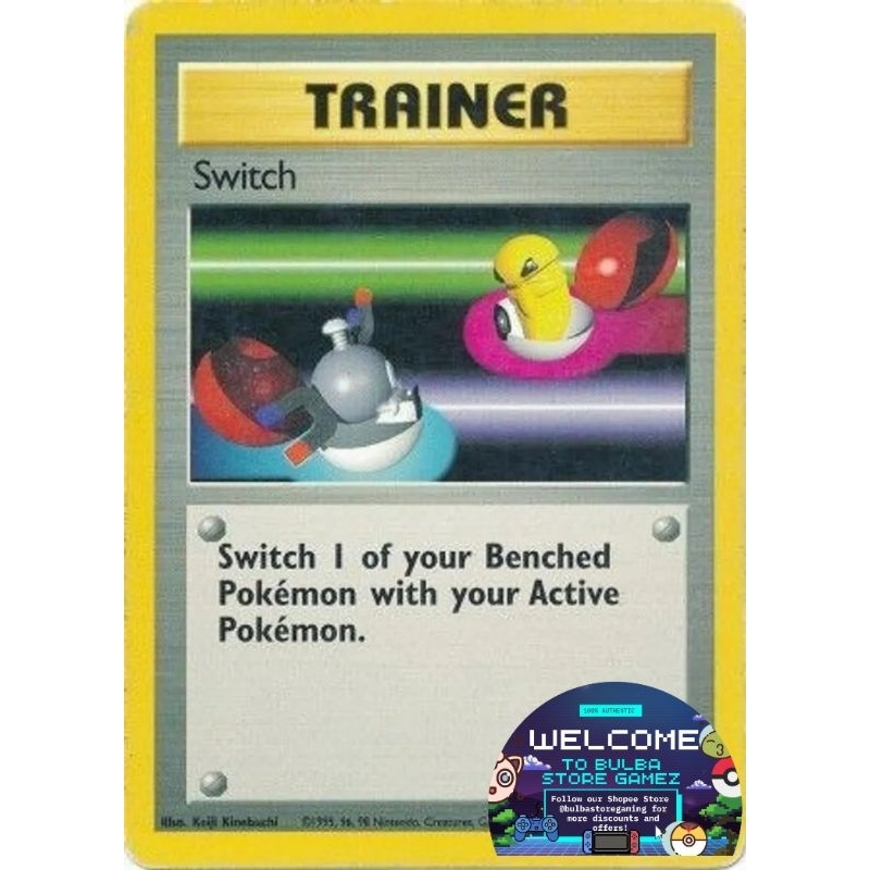 Switch 95/102 123/130 Pokemon TCG Card Game Classic Vintage | Shopee ...