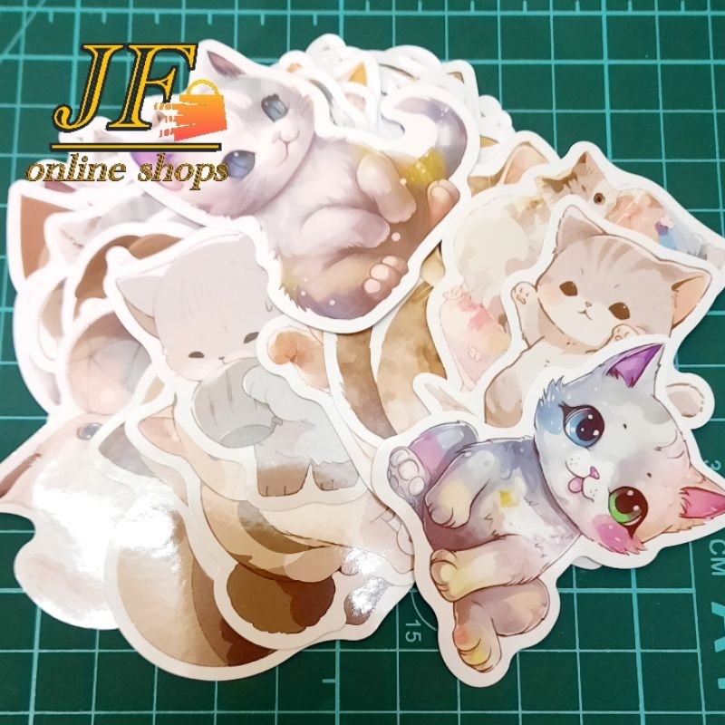 Random funny cat sticker meme | Shopee Philippines