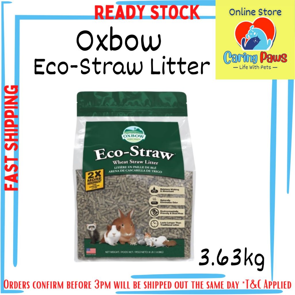 Oxbow - Eco-Straw litter ( 3.63kg ) | Shopee Philippines