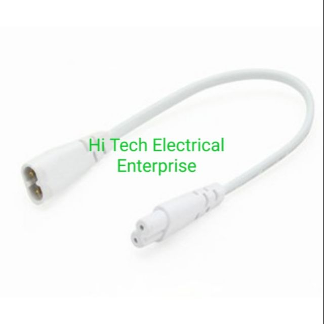 T5 TUBE FITTING JOINT / CONNECTOR CABLE 2 TO 2 (MALE TO FEMALE ...