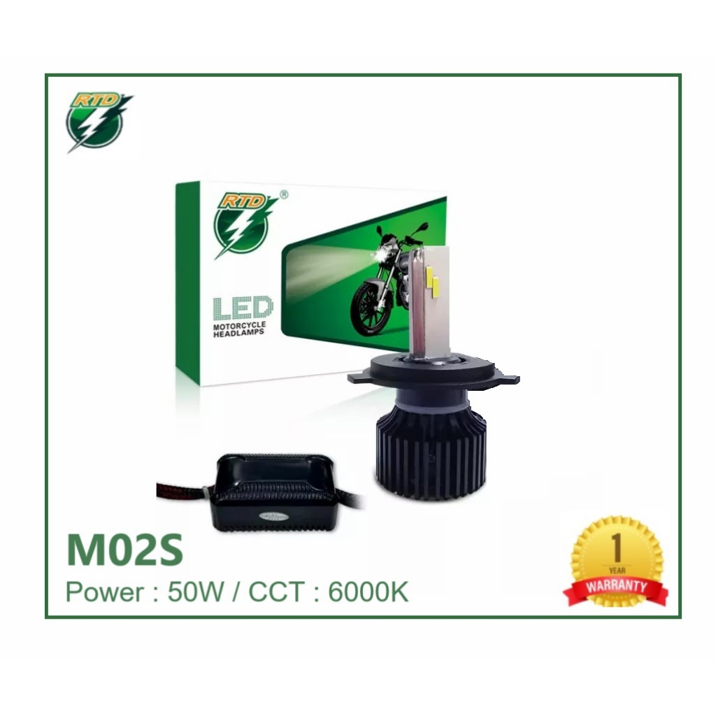 RAYTON RTD M02S AC/DC LED MOTORCYCLE HEADLIGHTS RTD OFFICIAL | Shopee ...