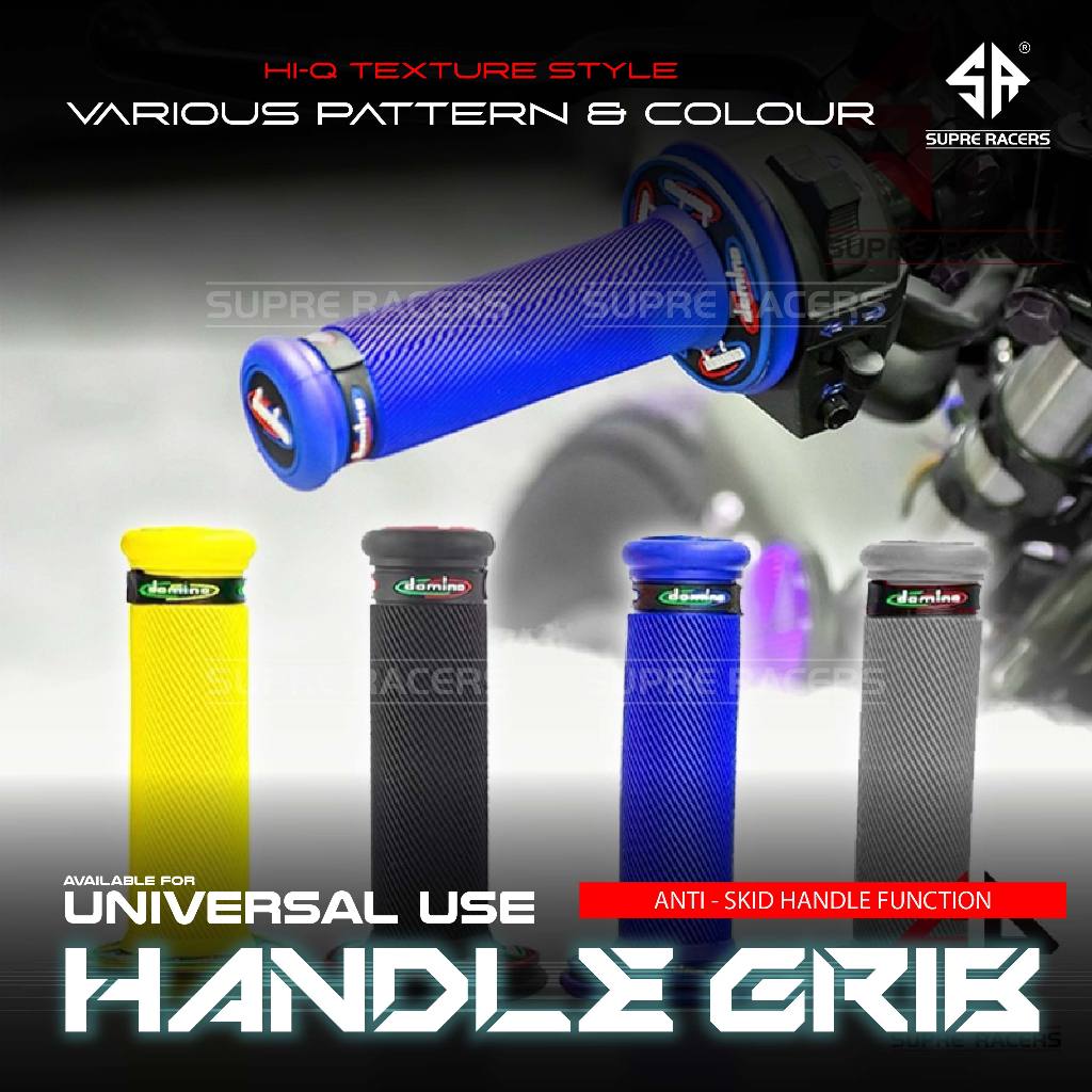 Universal Use I Handle Grip Domino Throttle Grip With Balancer 1 Set I ...