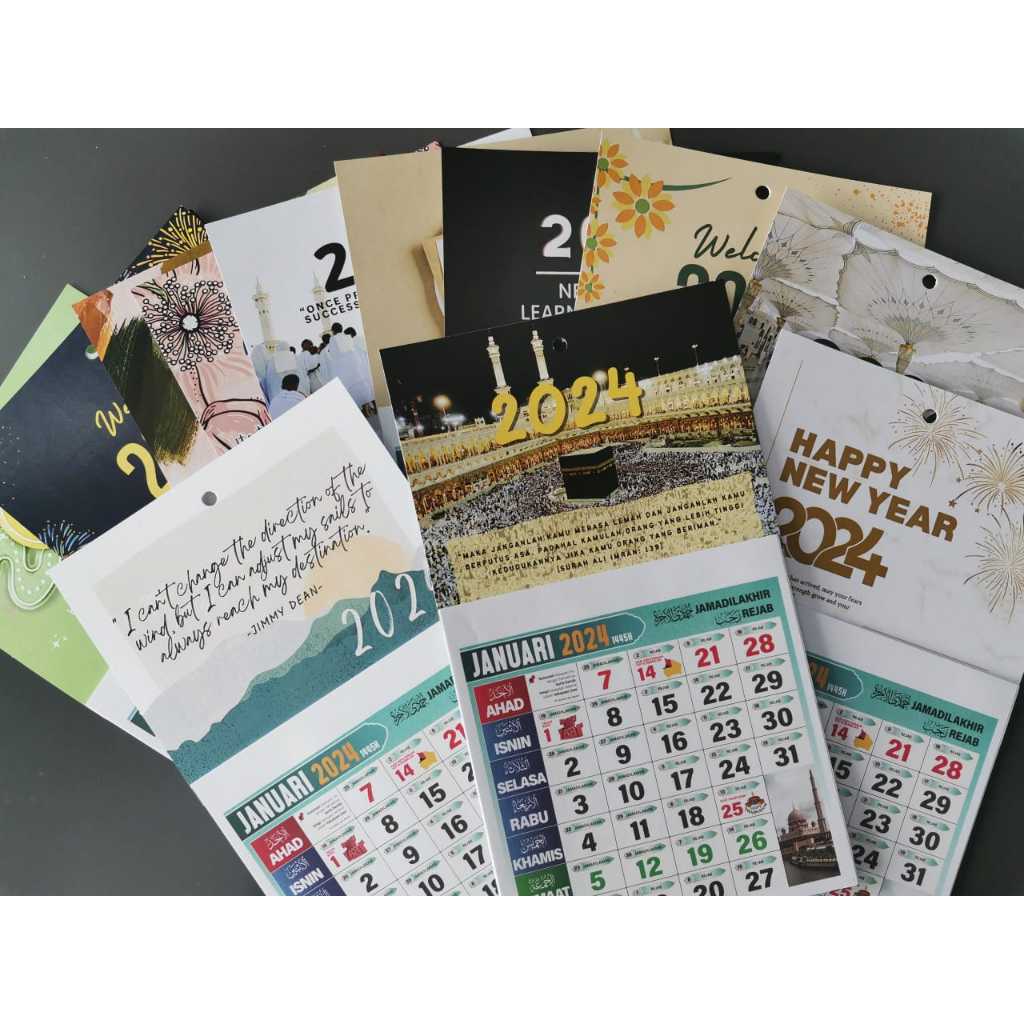 Islamic Mini Calendar / kalendar mini islamik / kalendar kuda islamik ...
