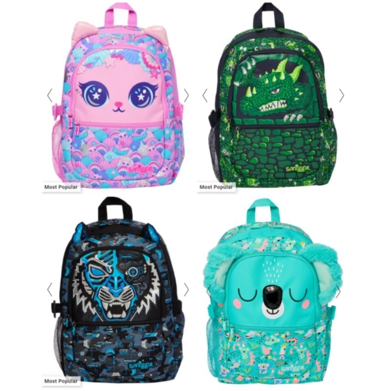 Smiggle Classic Backpack (7yo+) Mix Design | Shopee Philippines