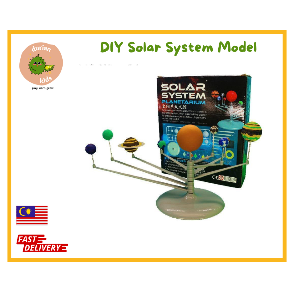DIY Solar System Model Toys/ Colouring Painting Astronomy Science And ...