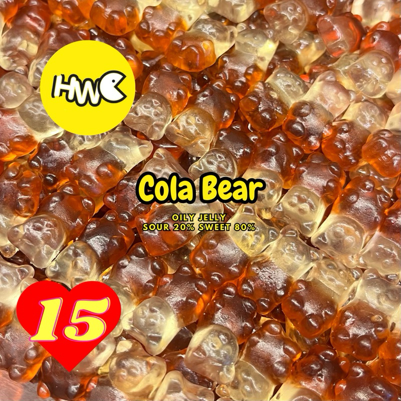 Cola Bear Gummy Candy Sweet Sour Gula Chocolate Germany Turkey Haribo ...