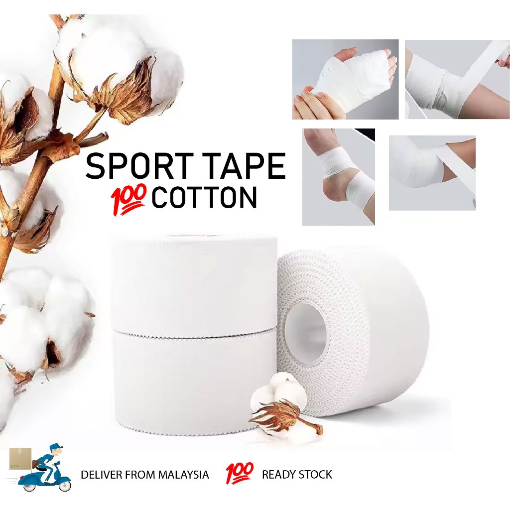 Strapping Rigid Sport Tape Athletic Cotton Tape Elastic Trainer Care ...