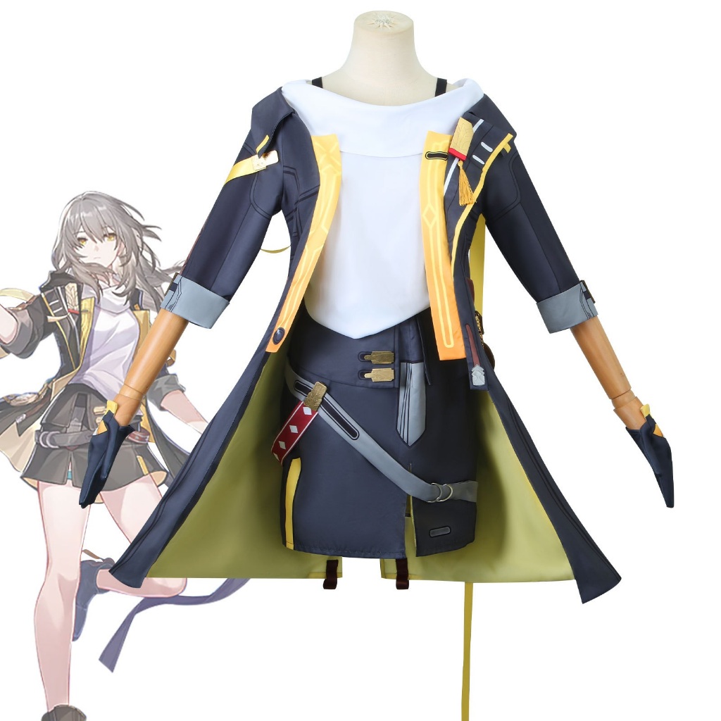 Game Honkai Star Rail Trailblazer Female Protagonist Cosplay Costume ...