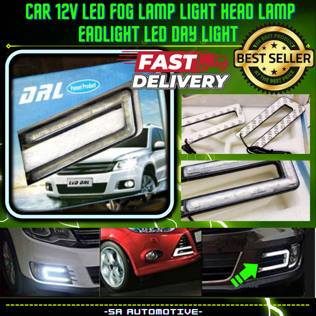 BEZZA MYVI ALZA VIVA WIRA WAJA SAGA BLM ISWARA Car 12V LED fog lamp ...