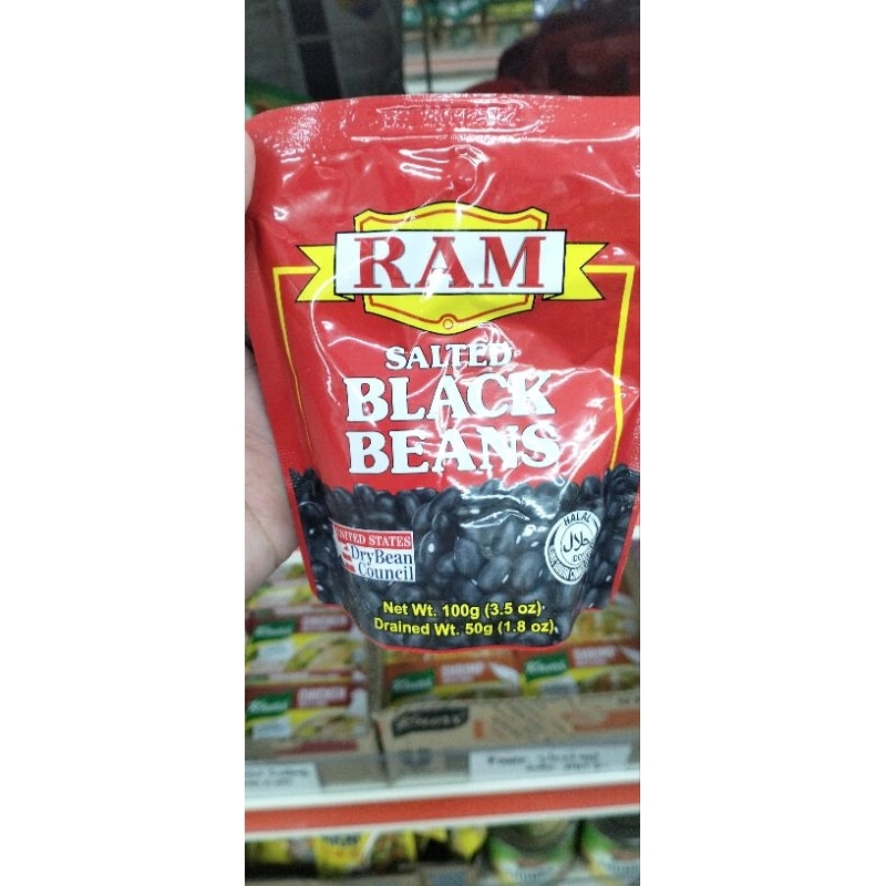 Philippine Goodies Ram Salted Black Beans 100g | Shopee Philippines