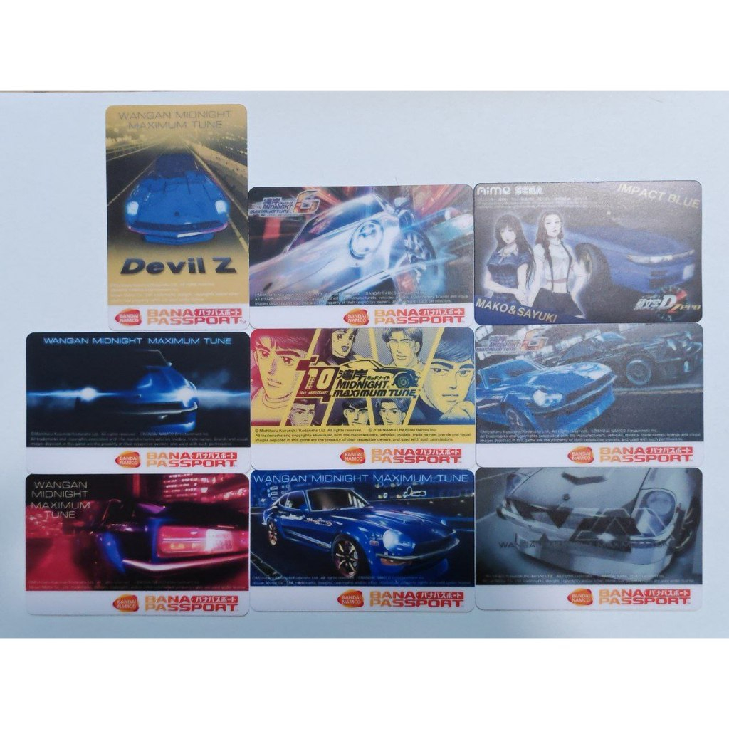Banapassport Wangan Midnight card sticker | Shopee Philippines
