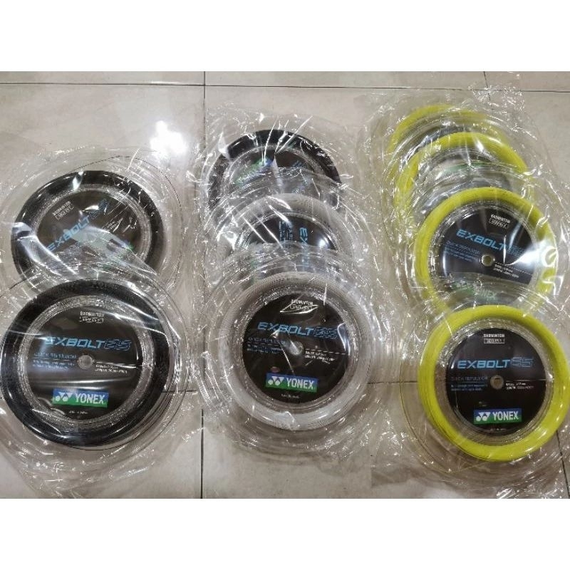 YONEX EXBOLT 65 ROOLS STRING 100 | Shopee Philippines