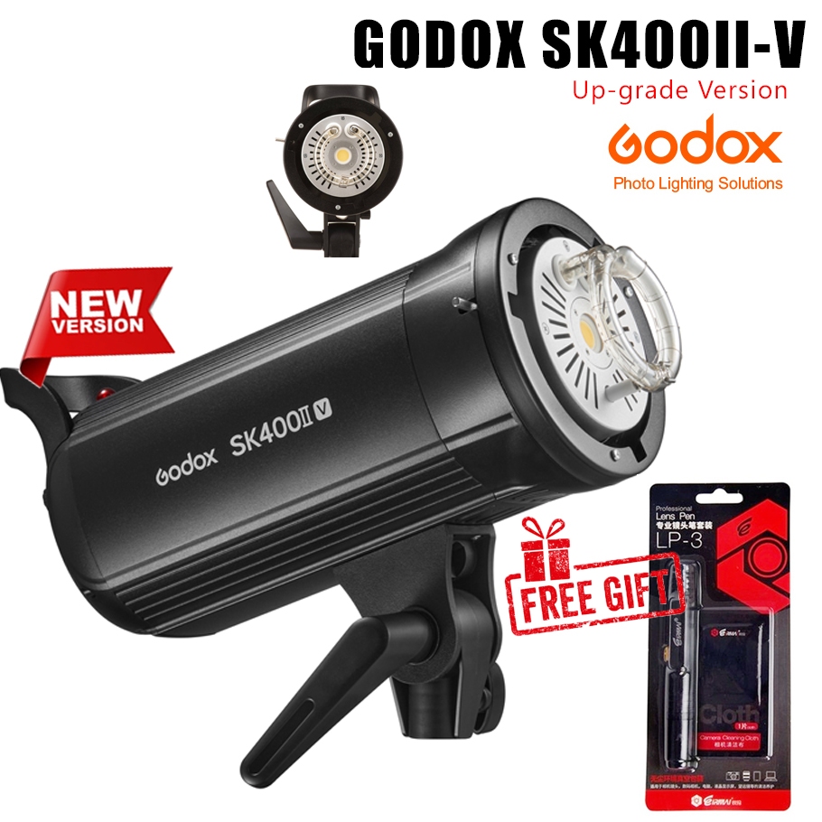 Godox SK400IIV - NEW Version -Studio Flash Built-in Godox 2.4G wireless ...