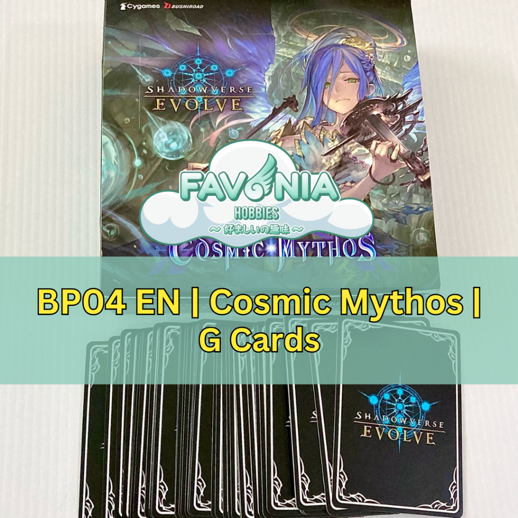 Shadowverse EVOLVE English EN BP04 Booster Set 4 “Cosmic Mythos” G Cards | Shopee Philippines
