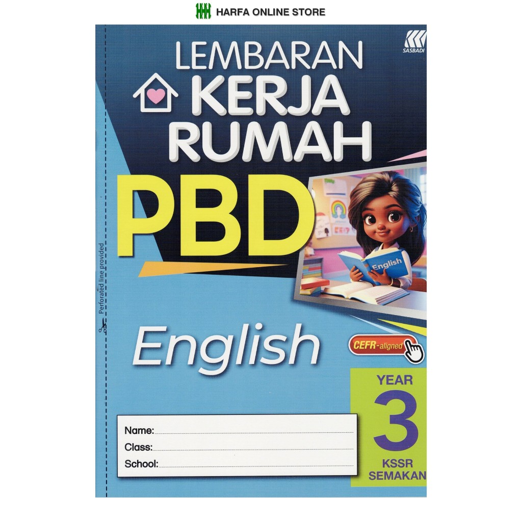 PRACTICE BOOK: HOME WORKSHEET PBD ENGLISH YEAR 3 KSSR WATERMELON ...