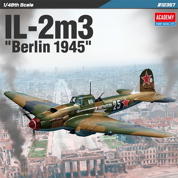 ACADEMY Il-2m3 "Berlin 1945" Academy No. 12357 1:48 | Shopee Philippines