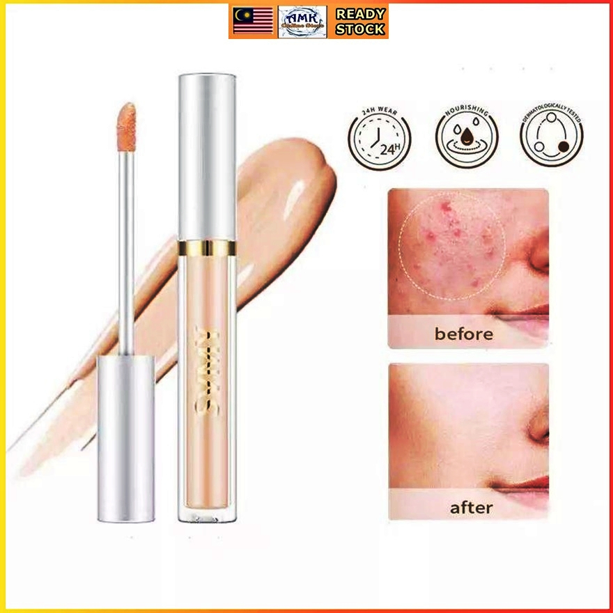 Liquid Concealer Facial Smooth Matte Full Coverage Waterproof Face ...
