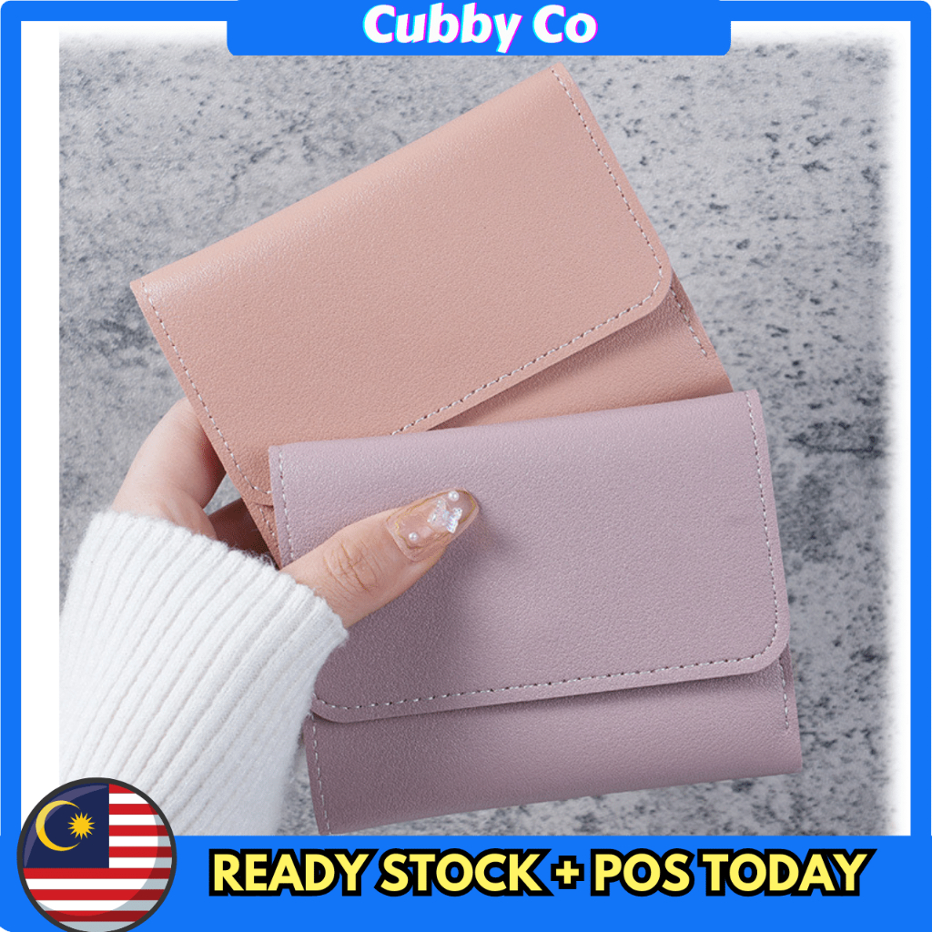 Women Short Wallet purse small Trifold mini wallet fashion stylist ...