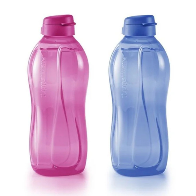 Tupperware Giant Eco Bottle with and without Handle 2L Botol Air Besar ...