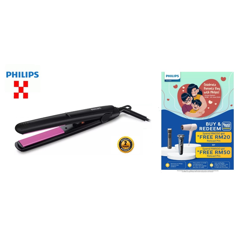 (With Bubble Wrap) Philips Hair Straightener HP8401 Philips Pelurus ...