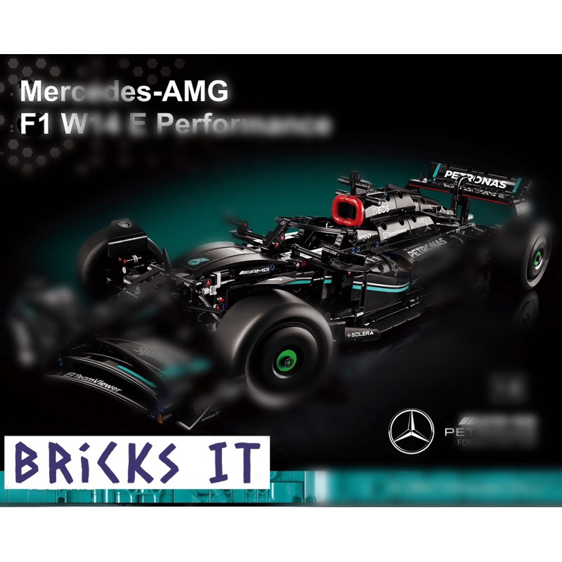 Lepin Mercedes AMG F1 Formula 1 Racing Car Building Block Brick Toy ...