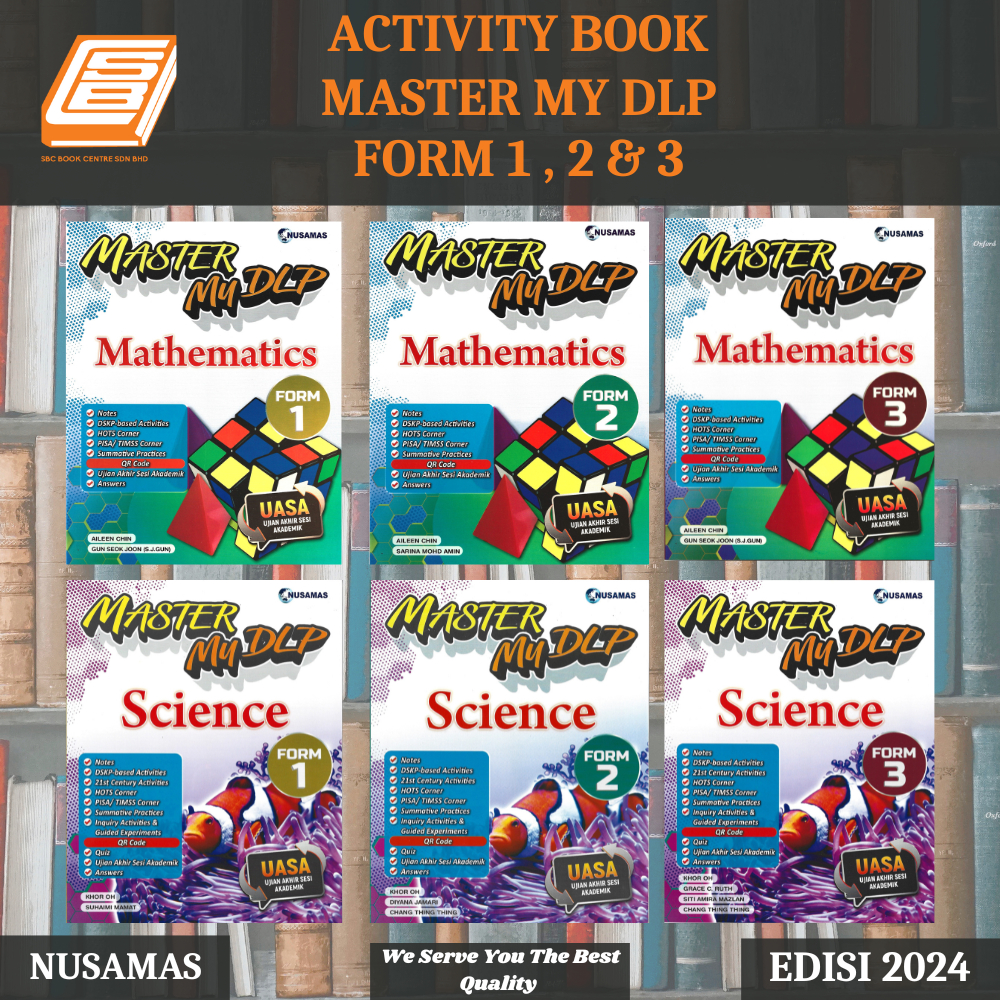 [SBCB] Buku Aktiviti : Master My DLP Form 1 , 2 & 3 ( Nusamas ...