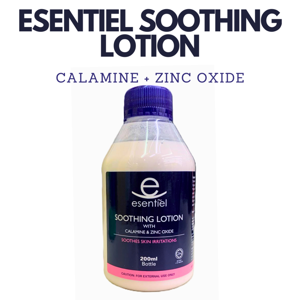 ESENTIEL Soothing Lotion 200ml (Calamine + Zinc Oxide) | Shopee Philippines