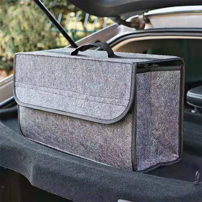 Non-Slip Car Storage Box Trunk Storage Bag Foldable Interior Organizer ...