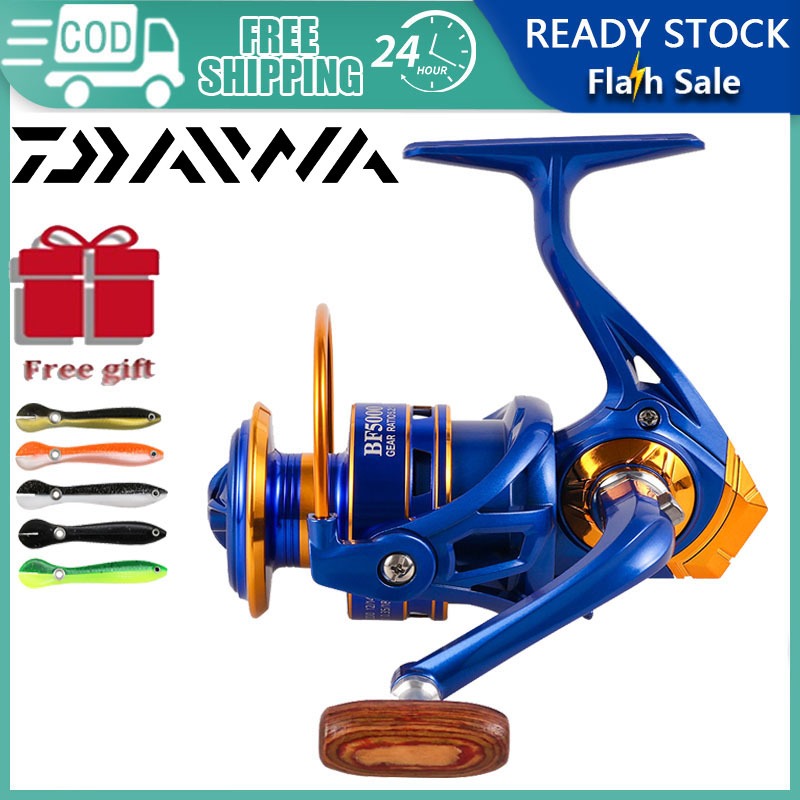 DAIWA Reel Pancing Spinning Reel Mesin Pancing Fishing Reel 40Kg Max ...