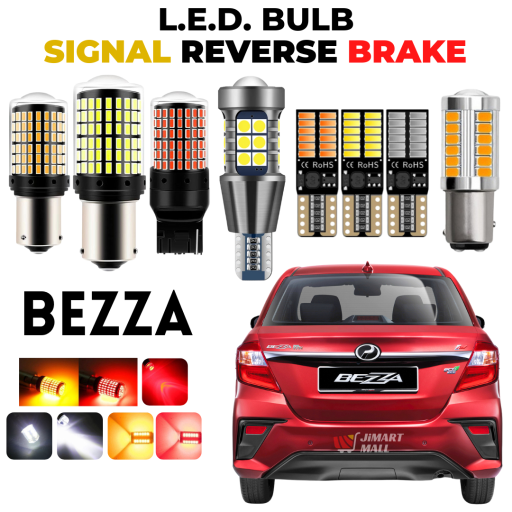 PERODUA BEZZA LED BULB REVERSE SIGNAL BRAKE REAR Tail Lamp Mentol Lampu ...