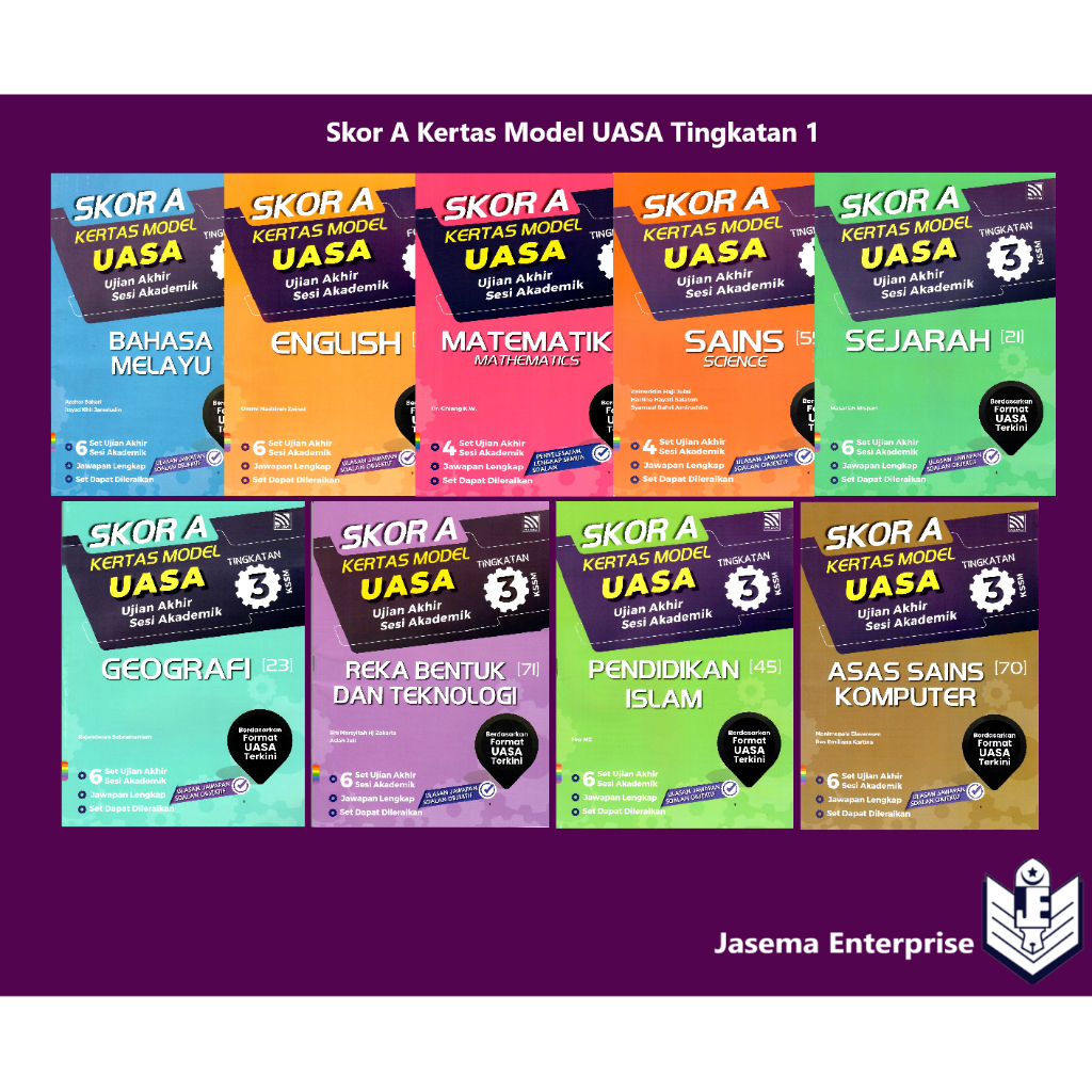 Score A Paper UASA Model Level 3 Malay Language English Mathematics ...