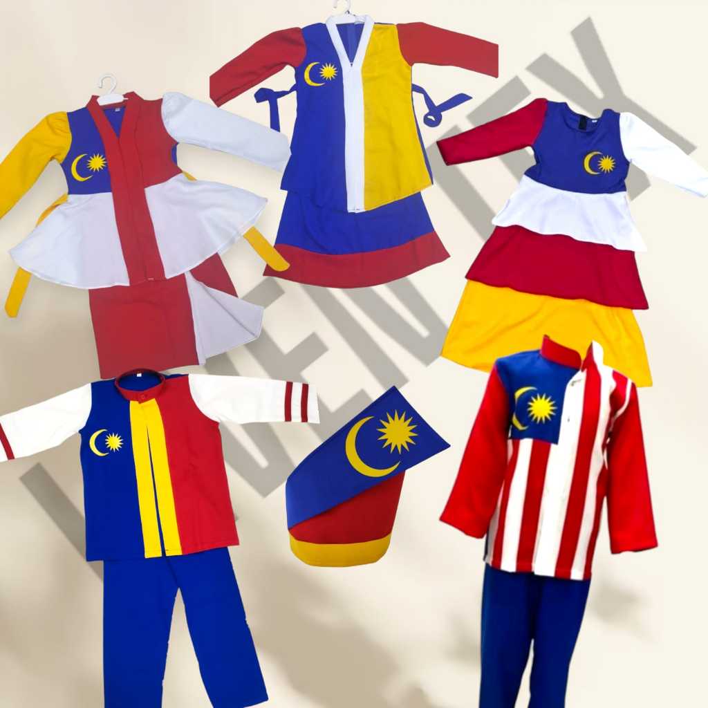 Merdeka Boy’s /Girl's (Como Crape premium) | Shopee Philippines