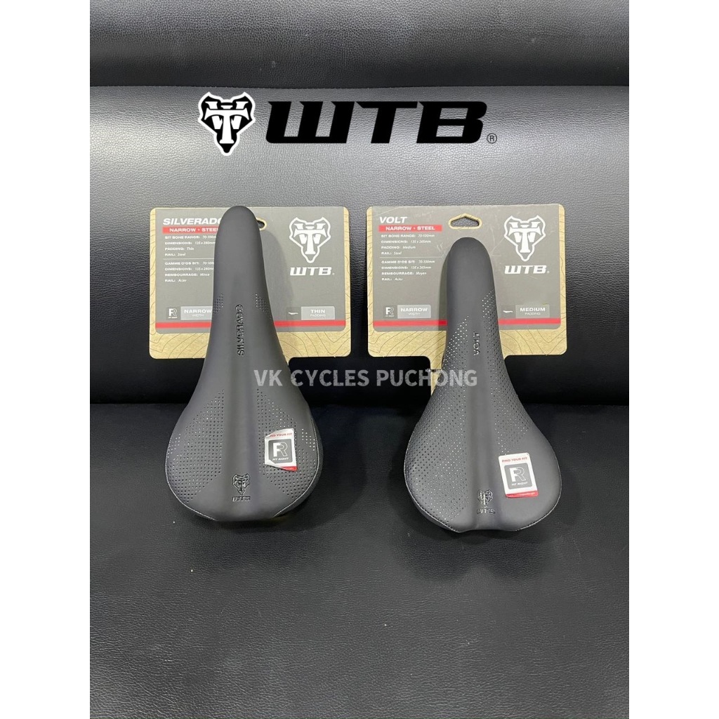 WTB Silverado Steel Narrow Saddle (BLACK) WTB VOLT SADDLE (BLACK) | Shopee Philippines