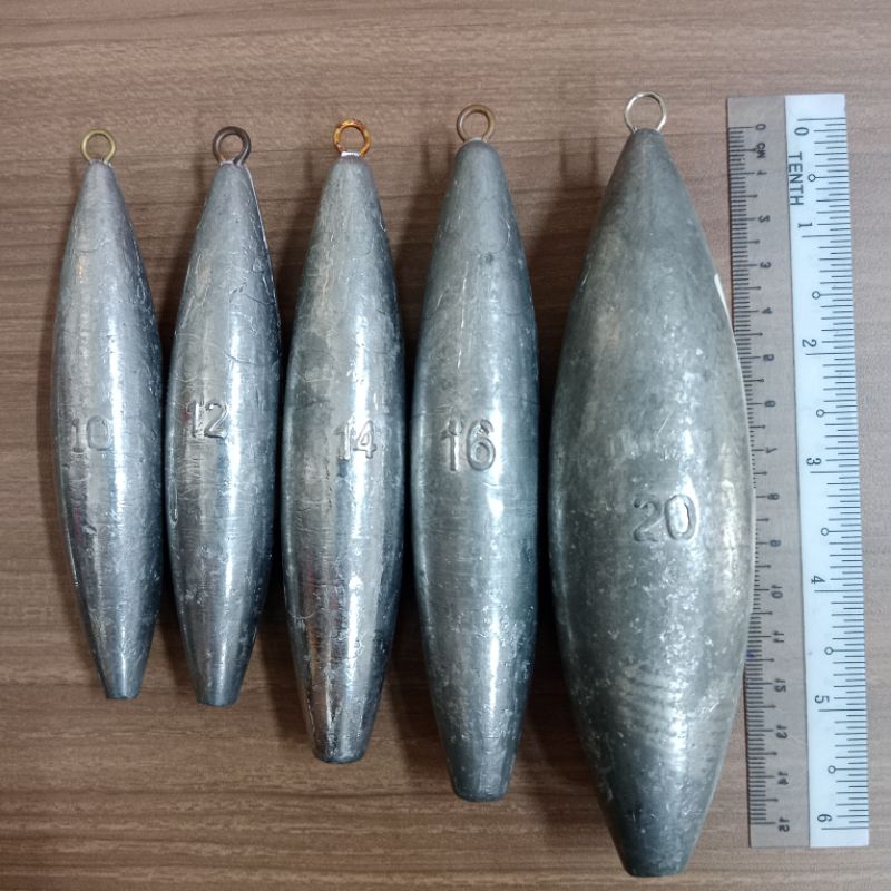 Large SIZE Long (340g1200g) - Ladung Stone Fishing Team - Fishing Lead ...