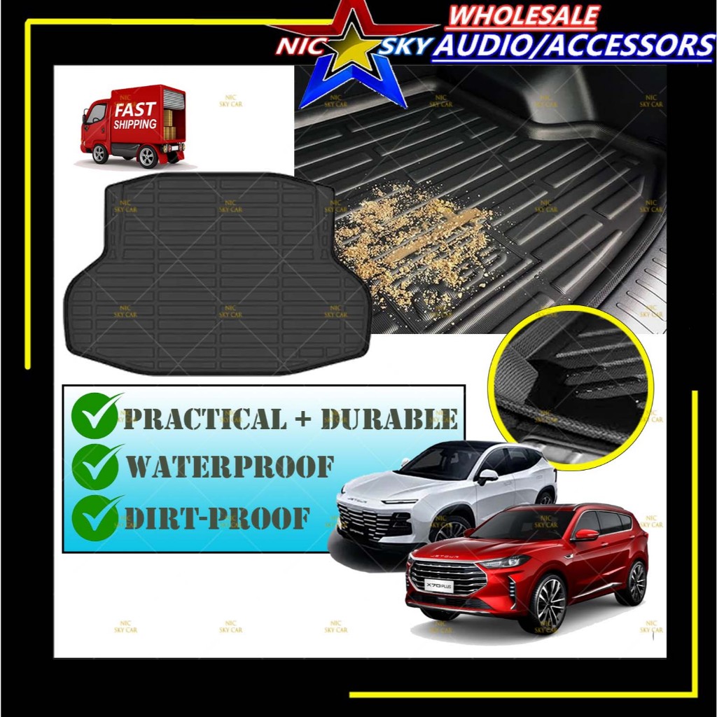 JETOUR DASHING X70 PLUS Boot Tray OEM Car Org Cargo Rear Tray Protect ...