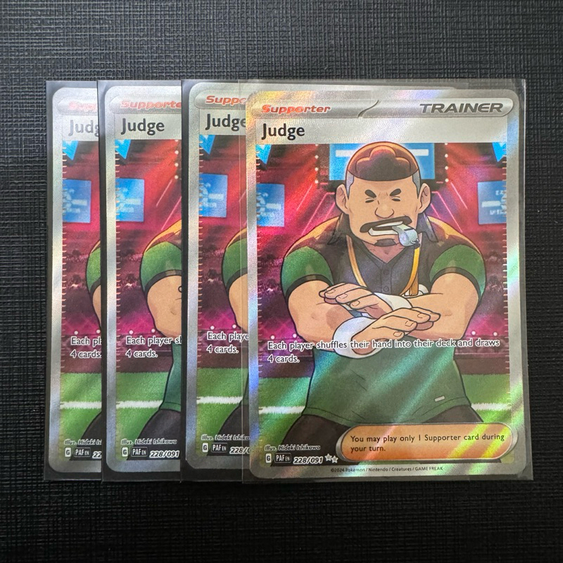 Judge Full Art Trainer Paldean Fates - PTCG Pokemom Card | Shopee ...