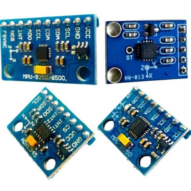 Soldered Adxl335 Adxl345 Mpu6050 Mpu9250 Accelerometer Gyroscope Magnetometer Module Arduino