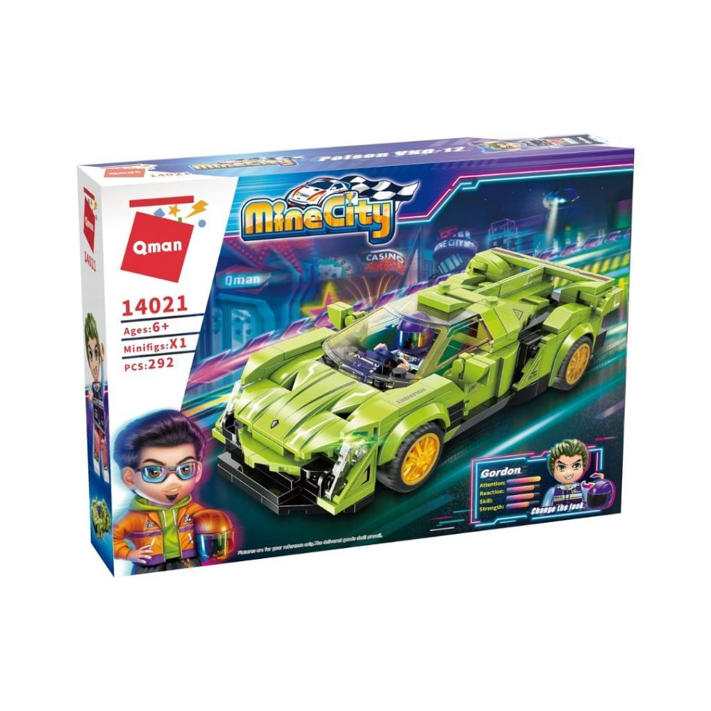 Qman MineCity Poison VNO-12 - 292 Pcs with 1 Minifig (14021) | Shopee Philippines