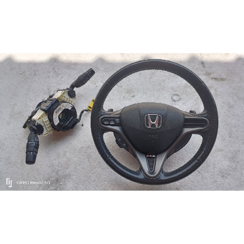 Honda Stream RN6 RN8 RSZ RST NFL Steering Wheel With Paddle Shift ...
