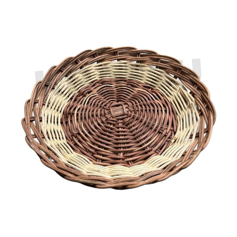 Piring Rotan / Piring Rotan / Alas Rotan / Piring / Rattan Plate ...