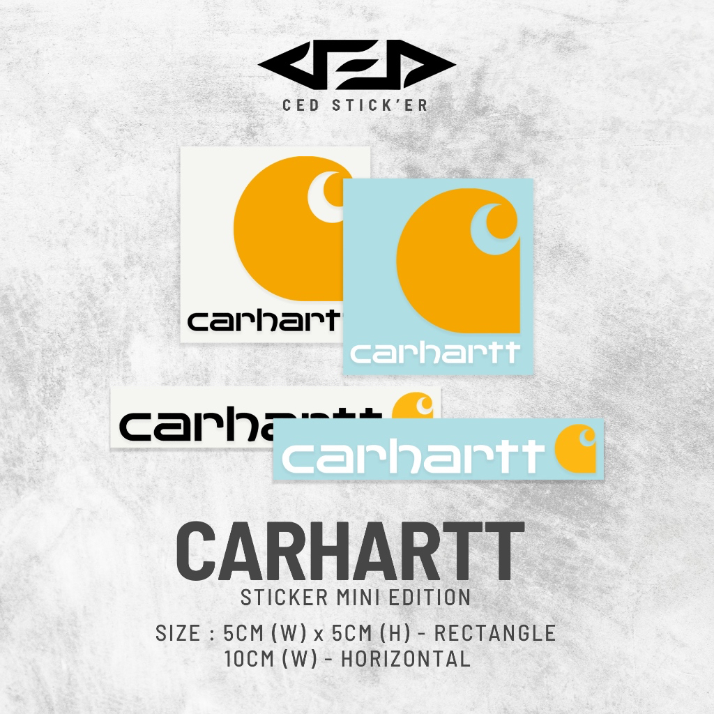 CARHARTT LOGO STICKER MINI SERIES | Shopee Philippines