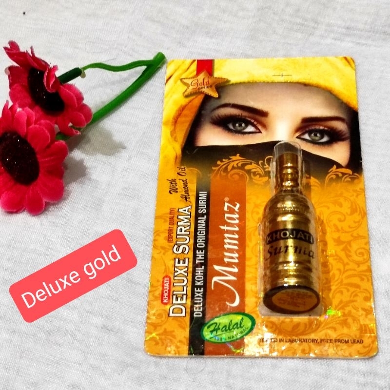 MATA Deluxe Surma Gold sunnah Eyeliner Powder Type Khojati Surmi Mumtaz ...