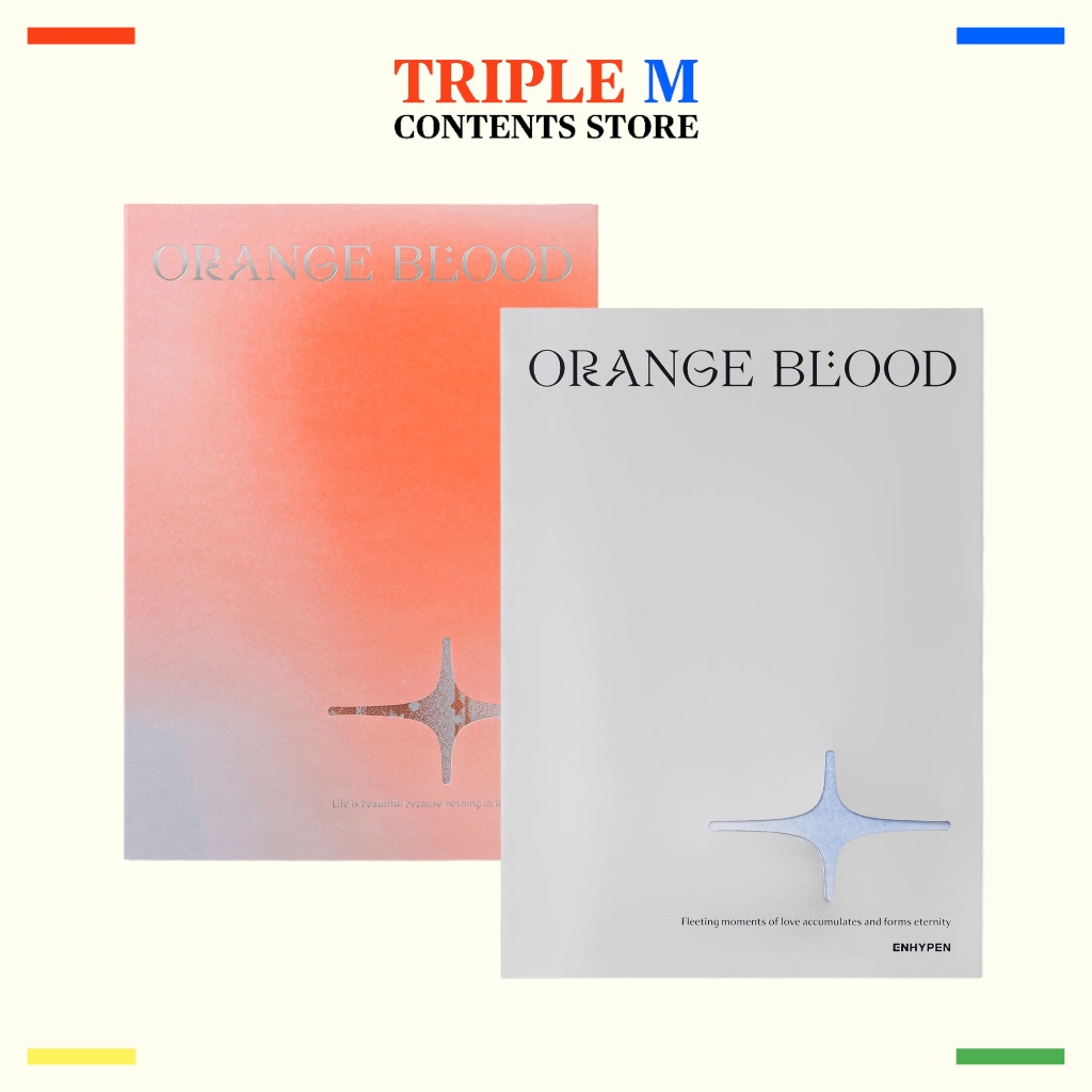 ENHYPEN [ORANGE BLOOD] (2 Versions) | Shopee Philippines