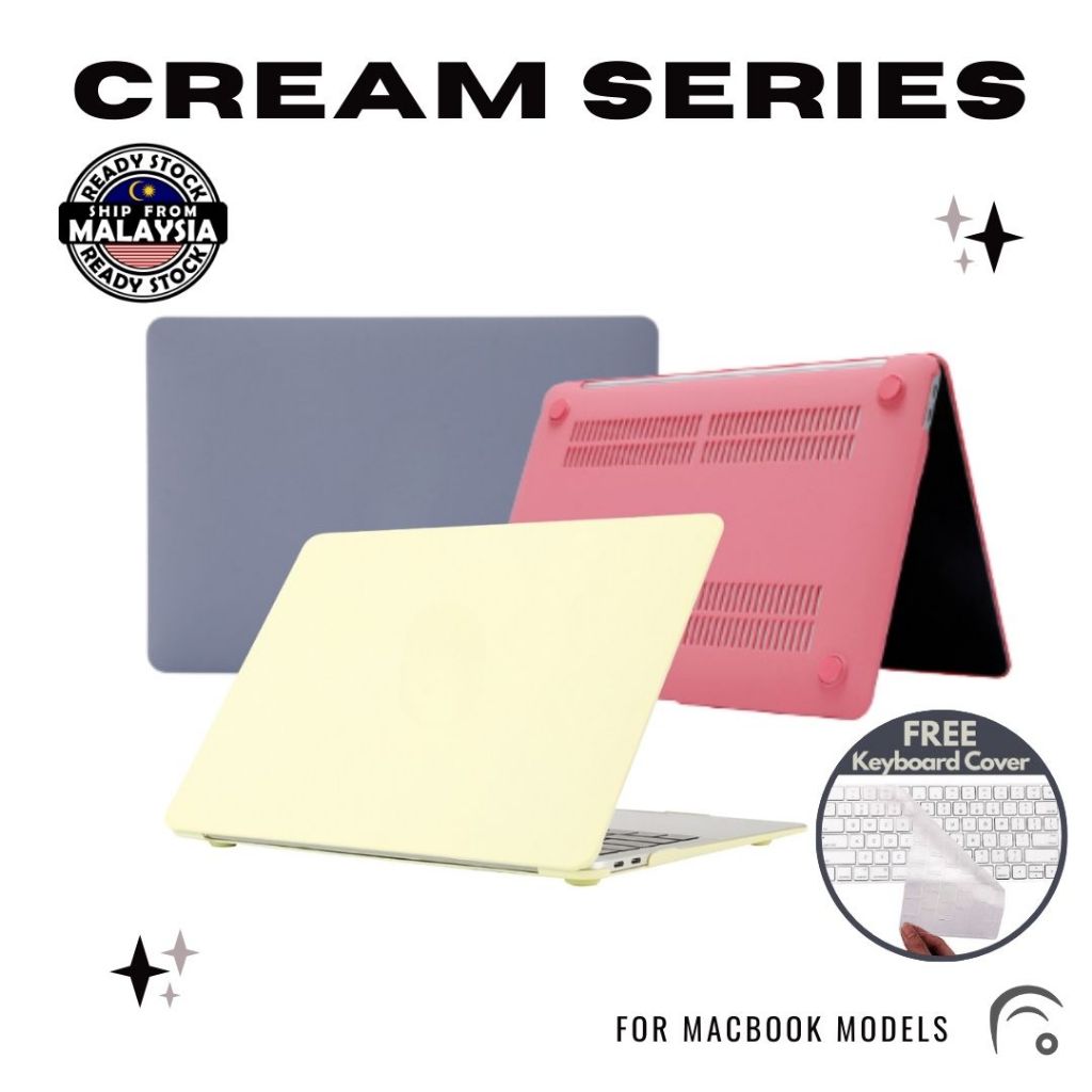 CREAM Color Hard Case for MacBook Pro 14 M4/Pro/Max (2024) M3/M2/M1/Pro ...