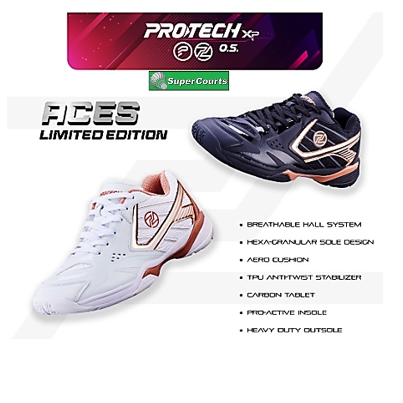 PROTECH ACES Limited Edition Badminton Shoes (1 pair) | Shopee Philippines