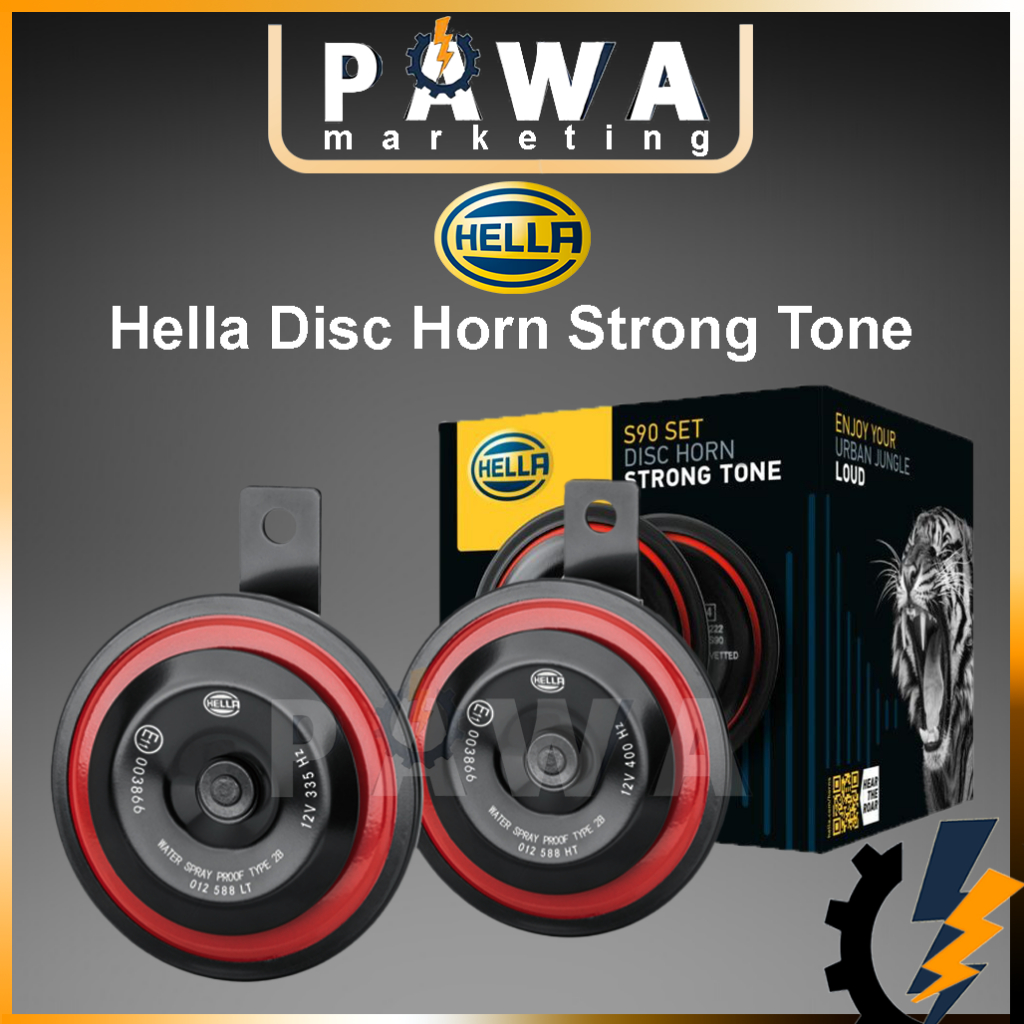 Hella Disc Horn Strong Tone S98 Sets 12V Dual Horn Car Motor Vehicle ...