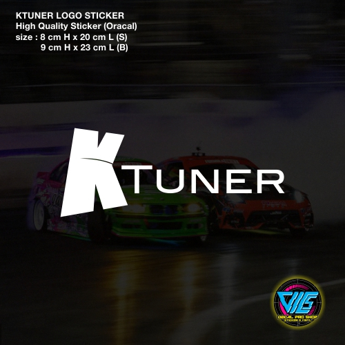 KTUNER Logo Sticker / Decal (High Quality Sticker) | Shopee Philippines